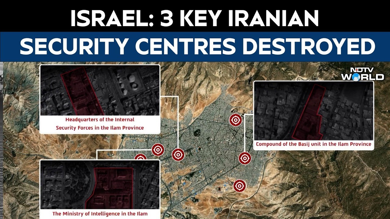 Israel Iran war | Israel claims strikes on Iran's security HQs, IRGC ...