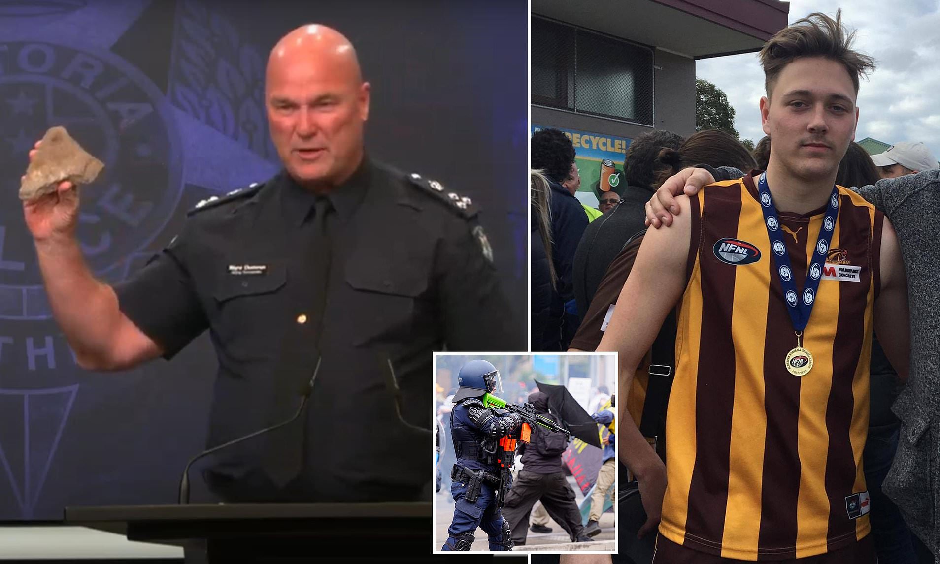 No-nonsense top cop makes a breathtaking plea after the alleged machete ...