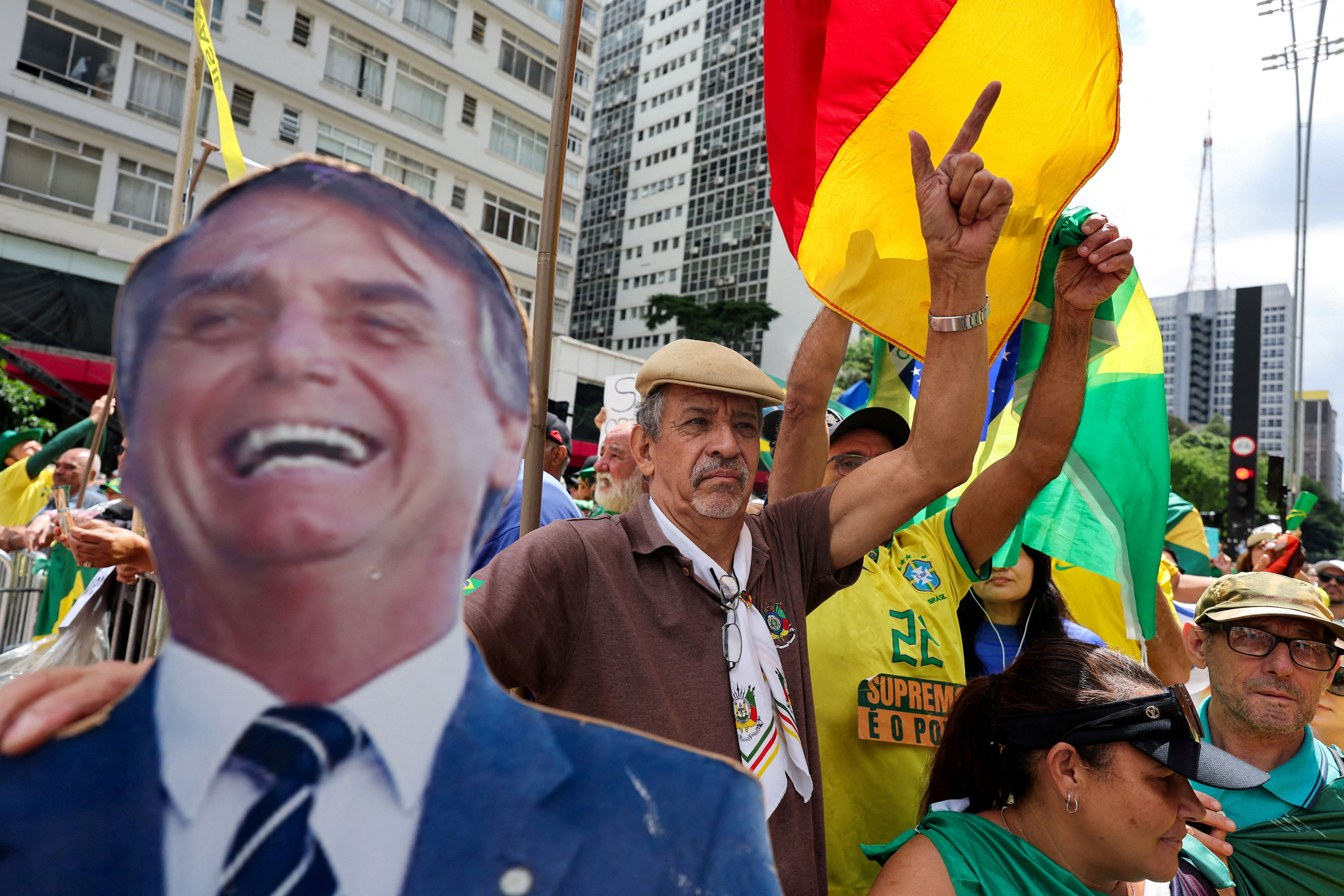 Brazil’s Jair Bolsonaro seeks court approval for visit from Trump official