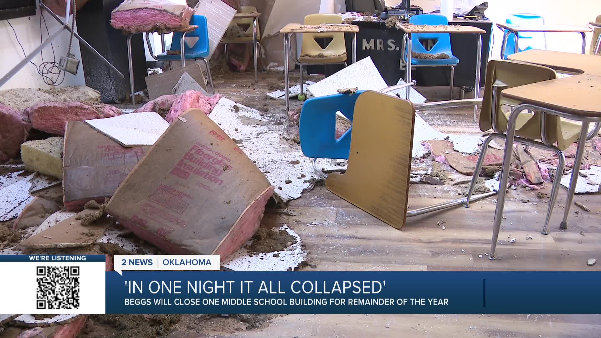 One building at Beggs Middle School will not be used for the rest of ...