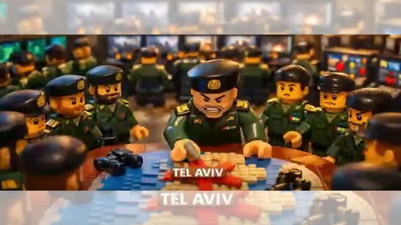 IRGC-linked media shares propaganda video using Lego, blaming Israel-US ...