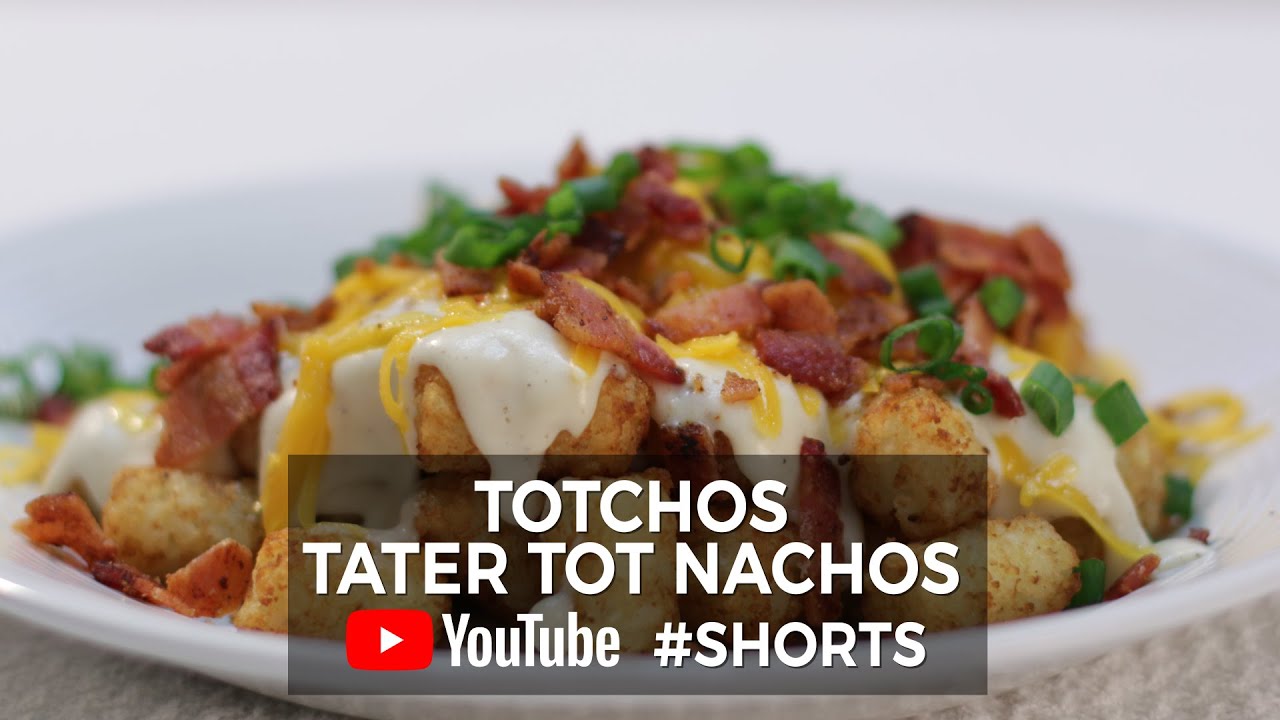 How to make totchos | Tater Tot nachos recipe #Shorts