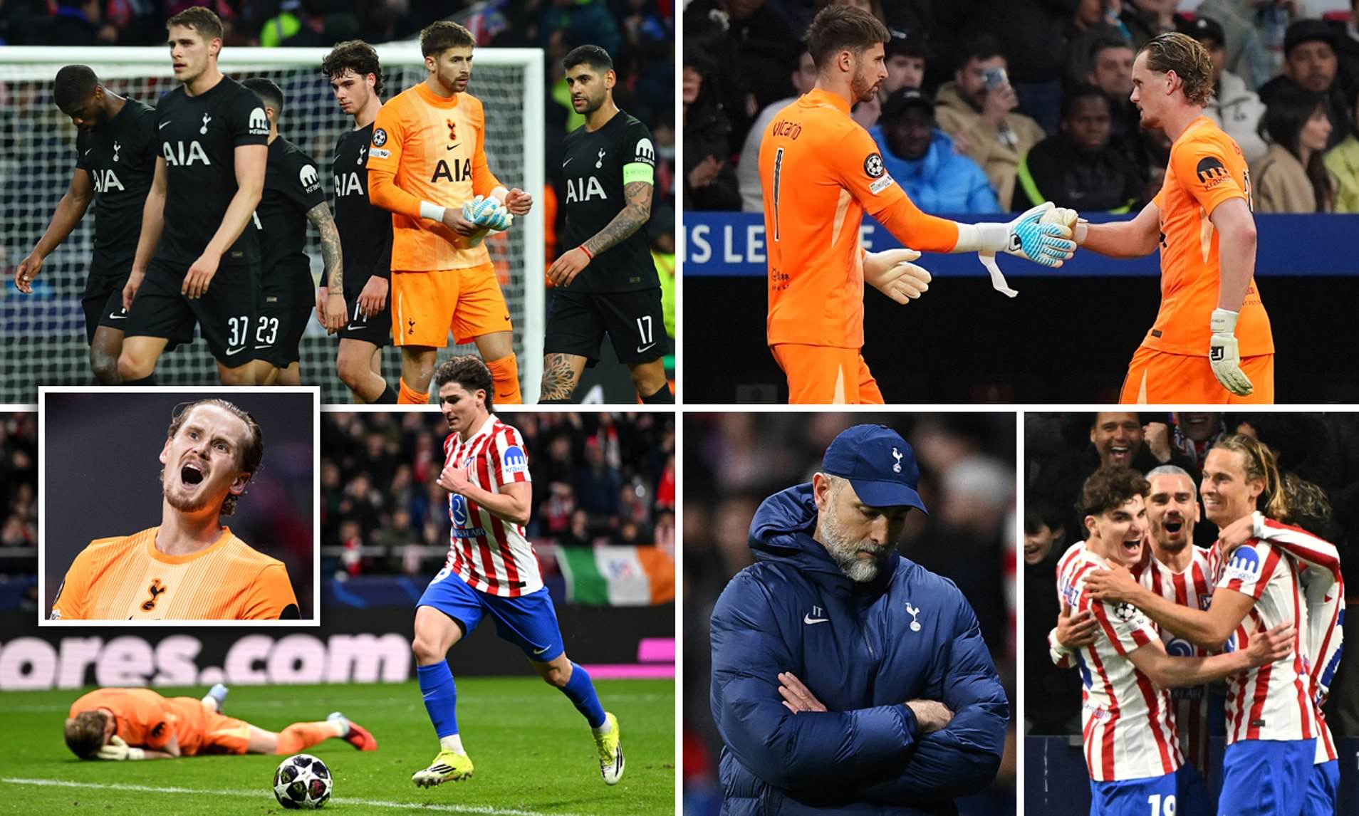 Antonin Kinsky makes two woeful mistakes on Champions League debut and ...