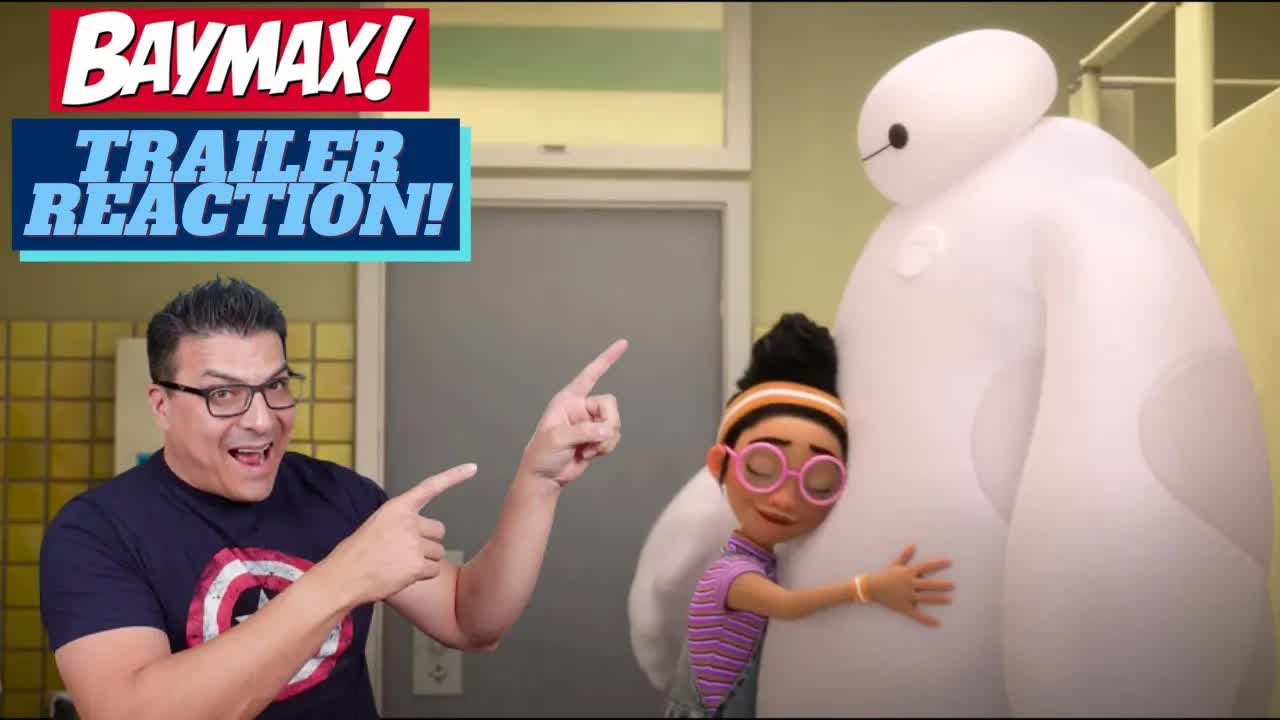 Baymax - trailer reaction! (Disney Plus Day | Big Hero 6 | Disney ...