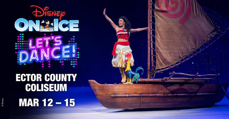 Disney on Ice: Let’s Dance! brings magic to Odessa this weekend
