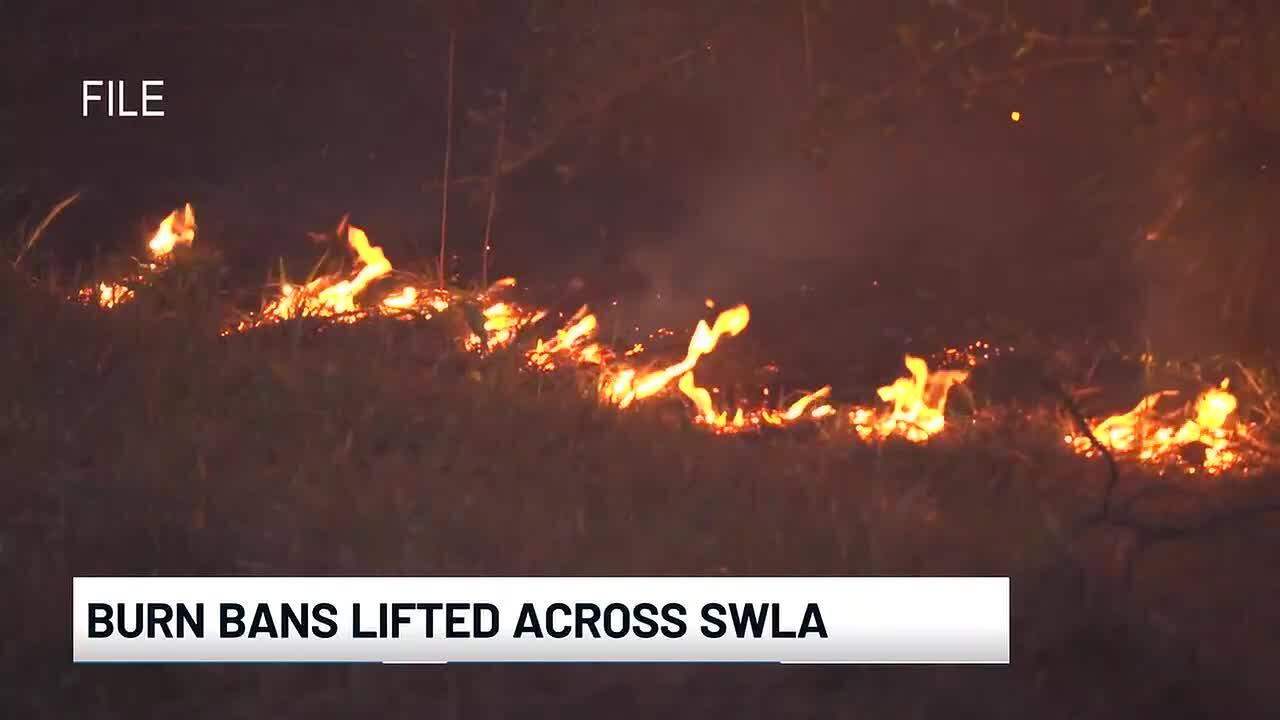 Burn bans lifted across southwest Louisiana, but officials warn ...