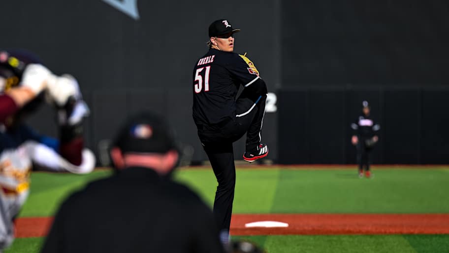 Slanker, Louisville dominate Marshall in first half of two-game set
