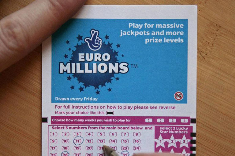 EuroMillions results as UK ticket wins £181m jackpot - biggest win of 2026