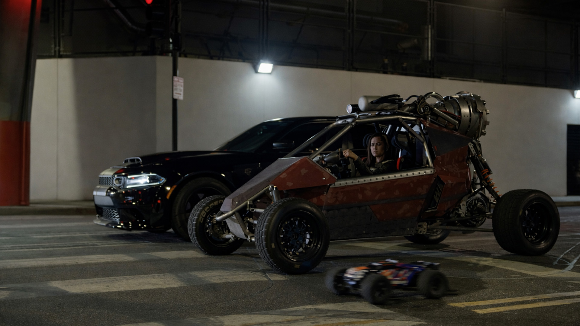 What happens when an RC car meets jet power