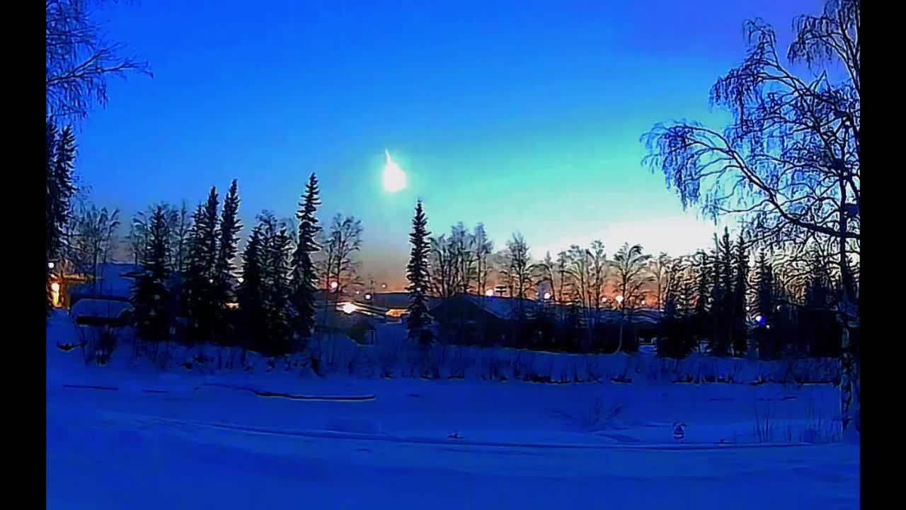Rare fireball explodes over Fairbanks sky — and someone caught it on camera