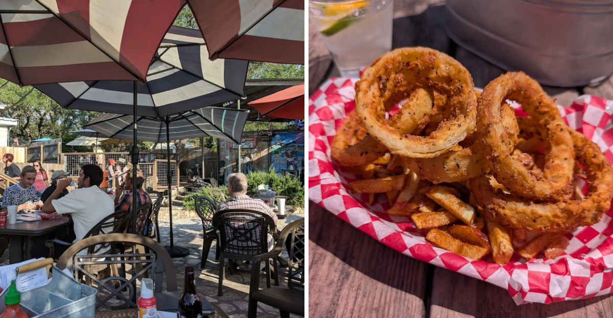 We heard rumors about the famous onion rings at this hidden Texas spot