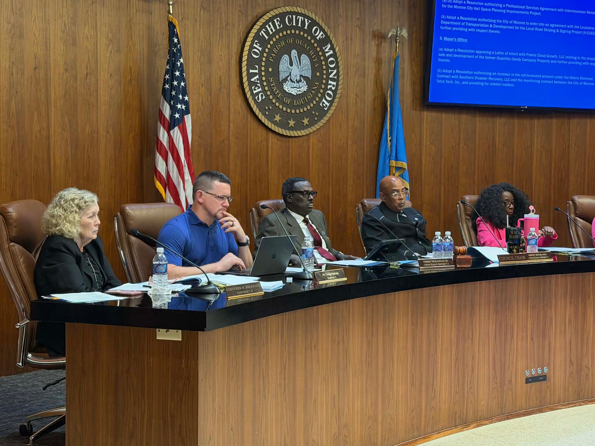 Monroe City Council considers redrawing district maps