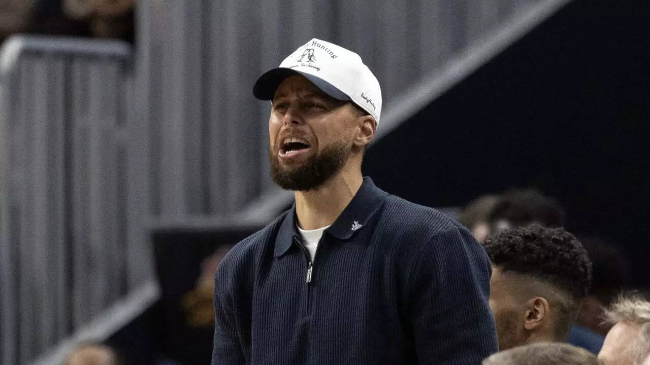 Stephen Curry refuses to sit idle outside court as Warriors star ...
