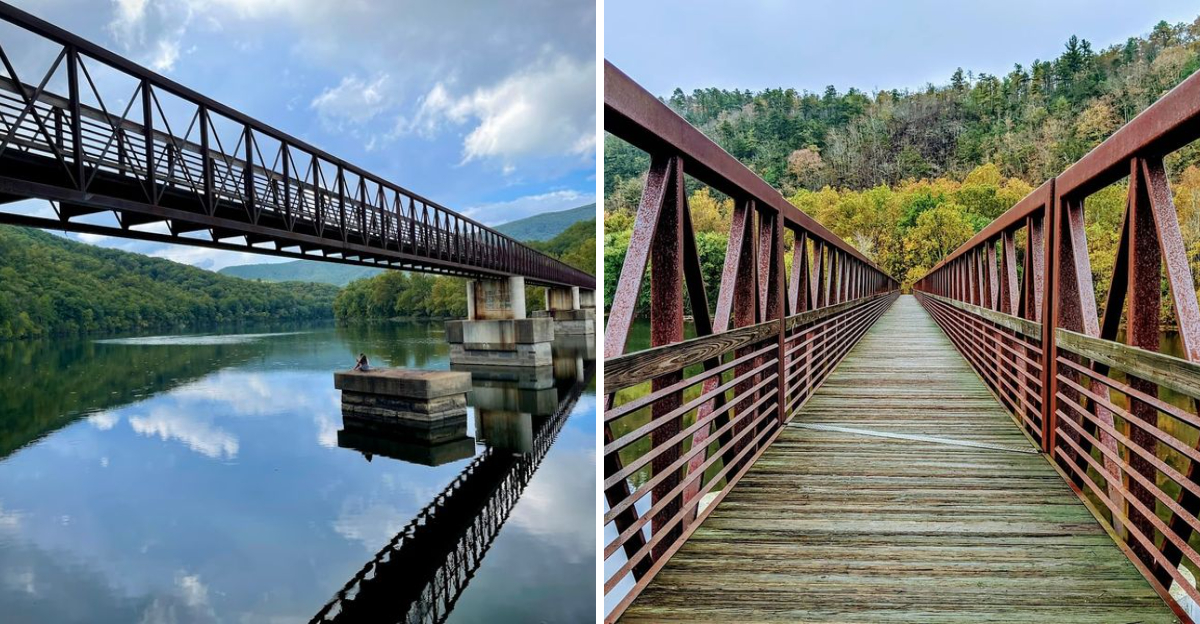 This humble Virginia footbridge is a sacred milestone on a legendary ...