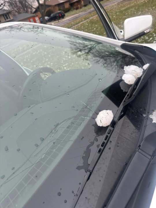 Photos: Severe weather hits Chicagoland with storm damage, golf-ball ...