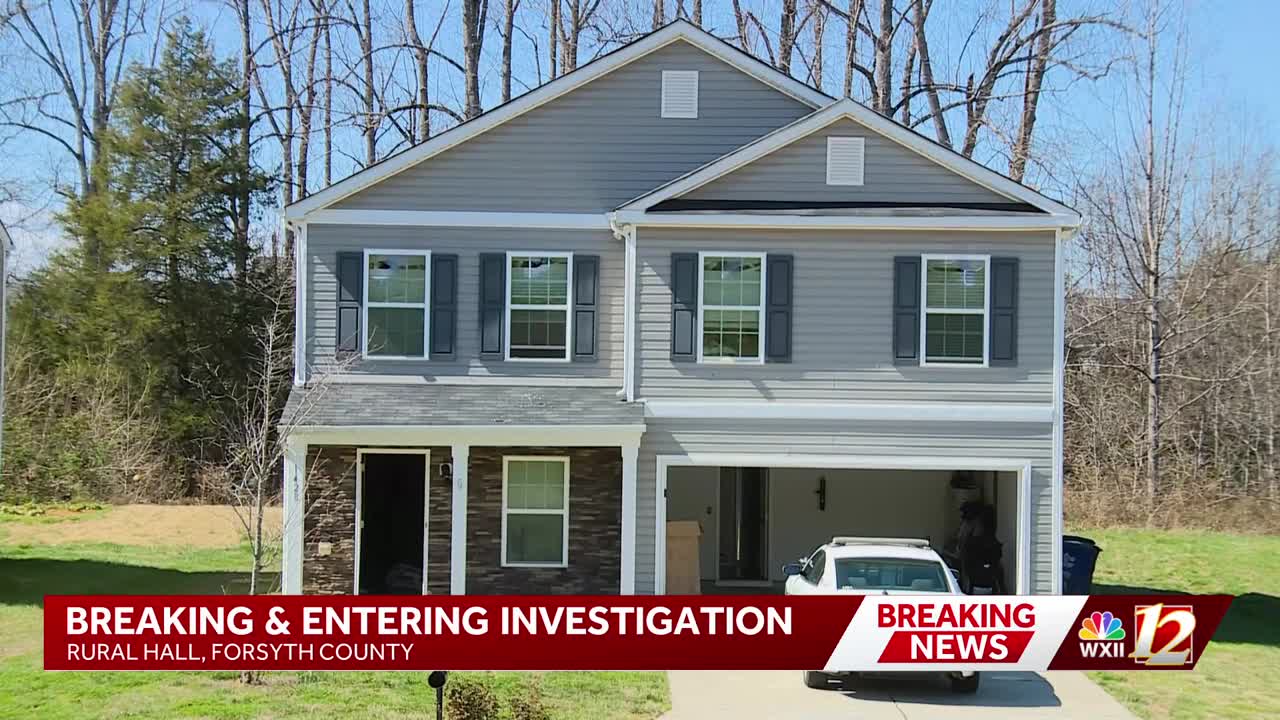 Dozens of law enforcement officers surround Rural Hall home in ...