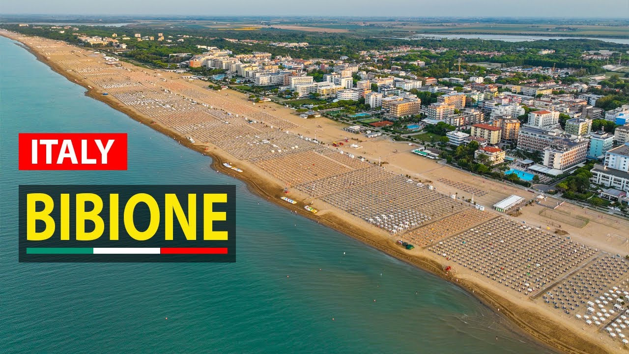 Bibione, Italy from above: Stunning 4K drone views