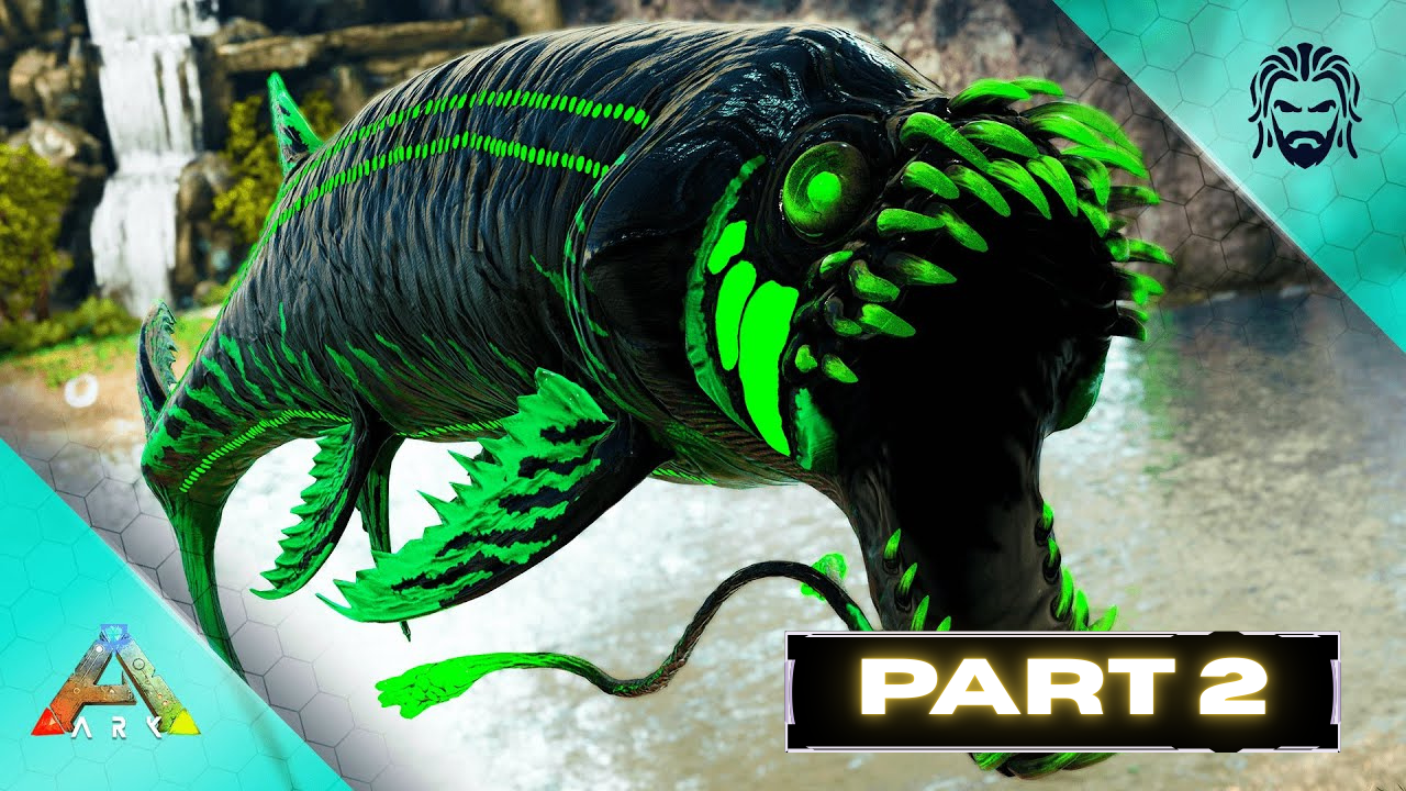 Part 2: Using abyssal xiphactinus to conquer all bosses ARK: Survival ...