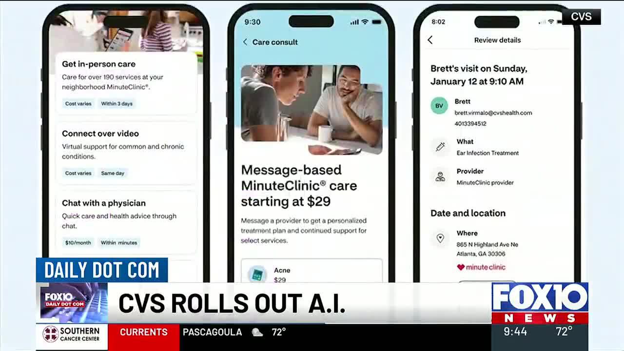 How about: CVS rolls out AI health platform, Minecraft updates, and new ...