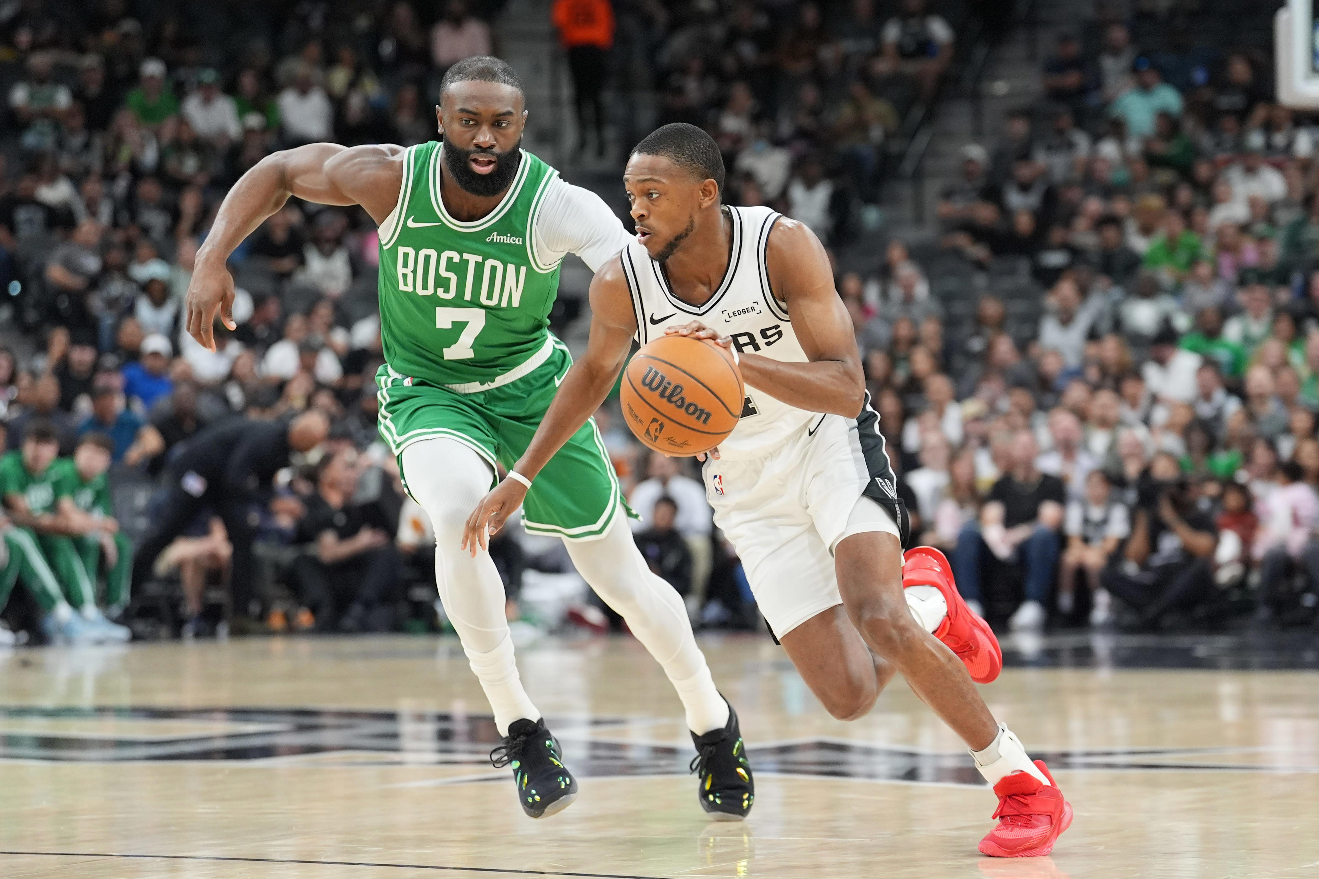 Jaylen Brown takes to social media to react to ejection vs. Spurs
