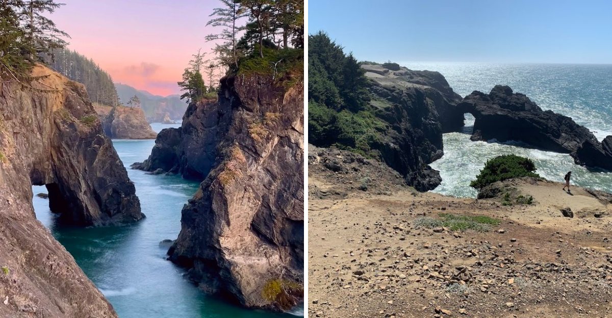 This hidden Oregon coastal spot has some of the most beautiful natural ...