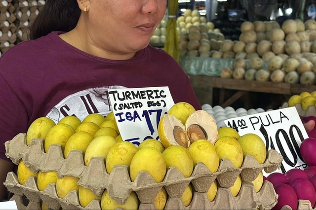 Turmeric eggs add a golden twist to the classic itlog na pula