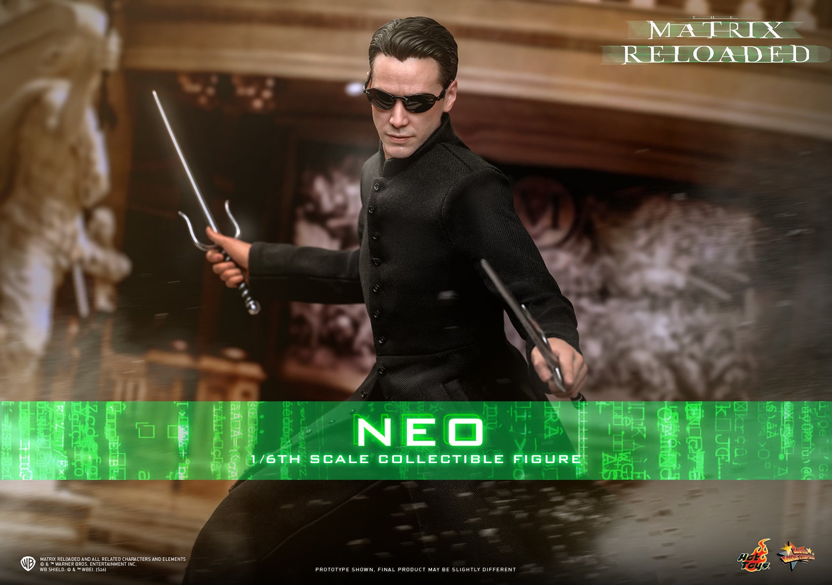 Hot Toys The Matrix Reloaded Neo figure - image gallery