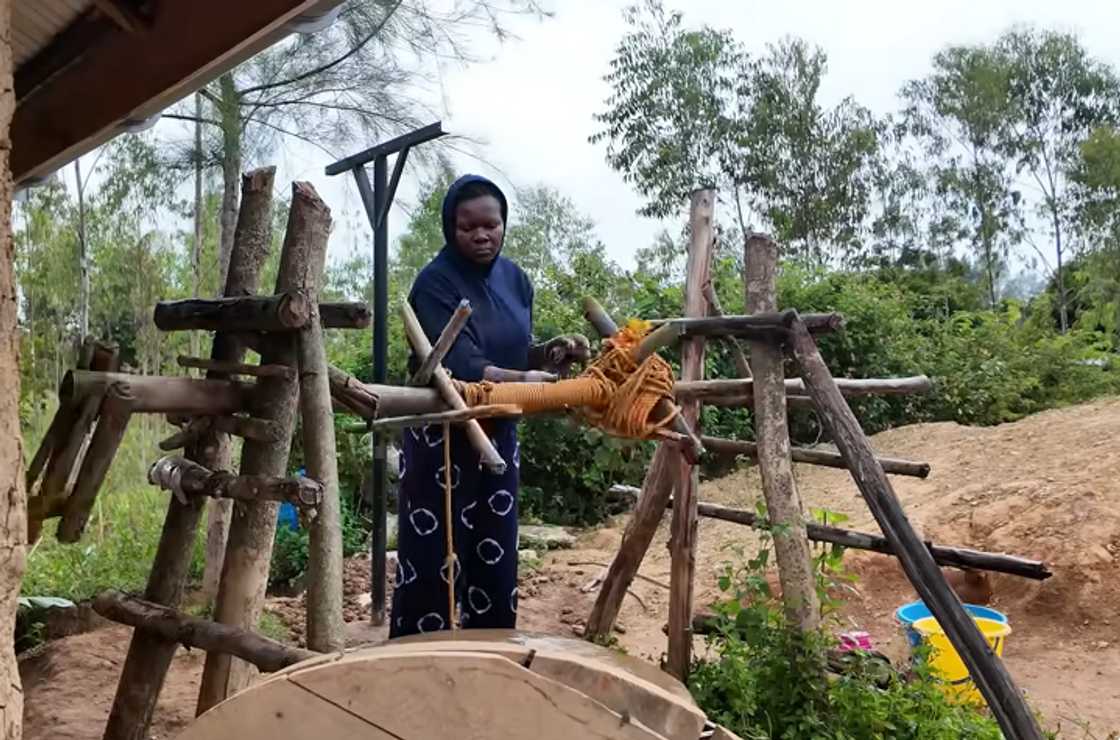 Kenyan woman shares how fear of losing job made her move to mud house