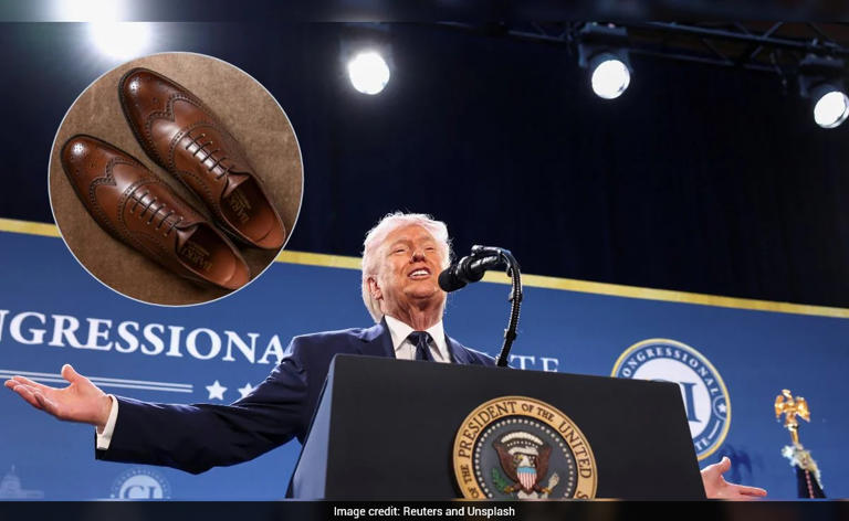 All about Donald Trump's obsession with gifting $145 Florsheim shoes to ...