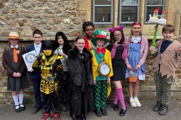 Primary school in Wellington celebrates World Book Day
