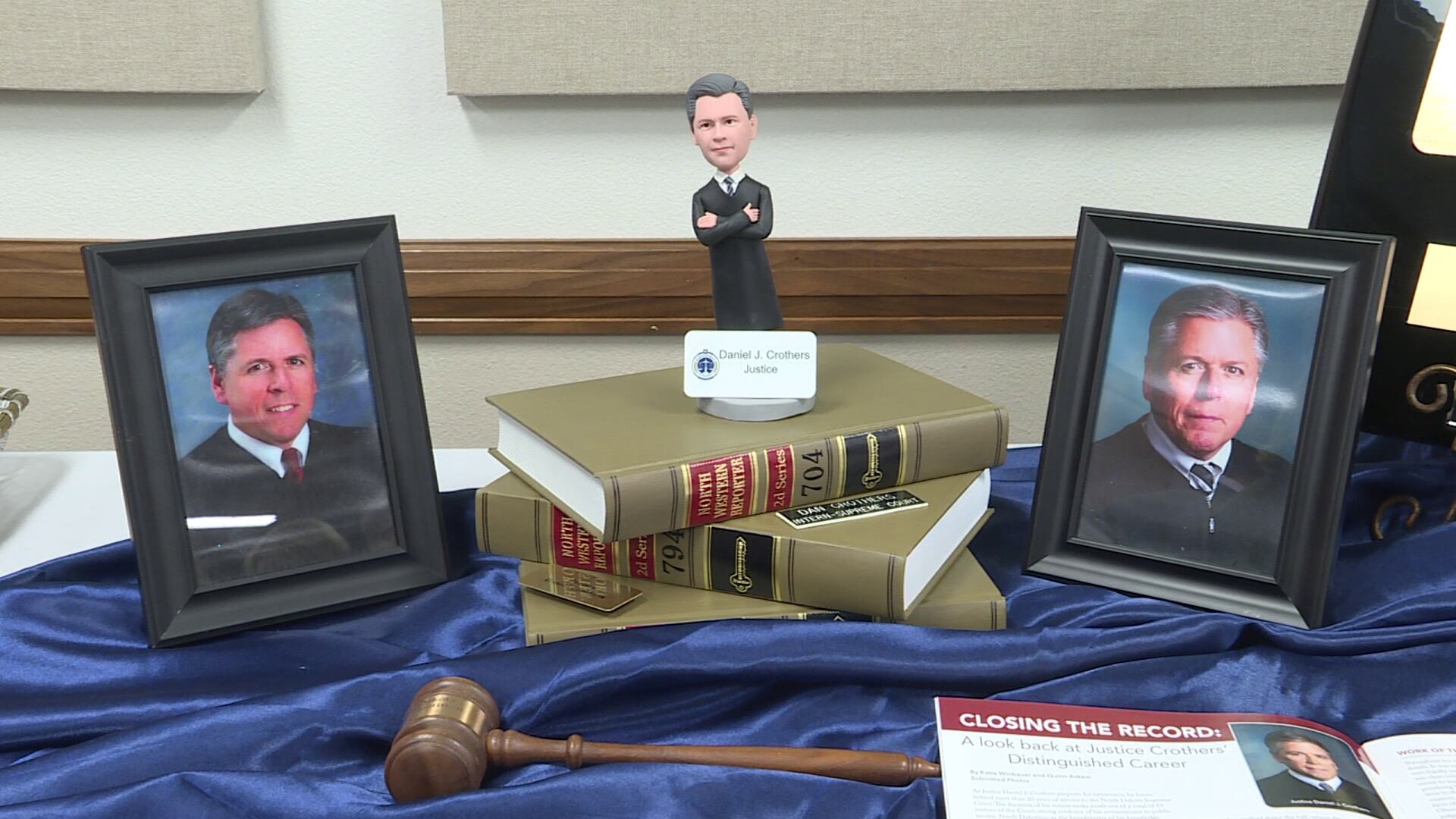 ND Supreme Court Justice Daniel Crothers retiring, stepping onto new path
