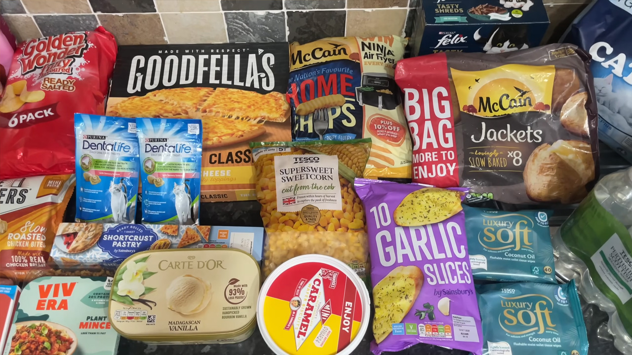 Inside a typical grocery haul in Scotland