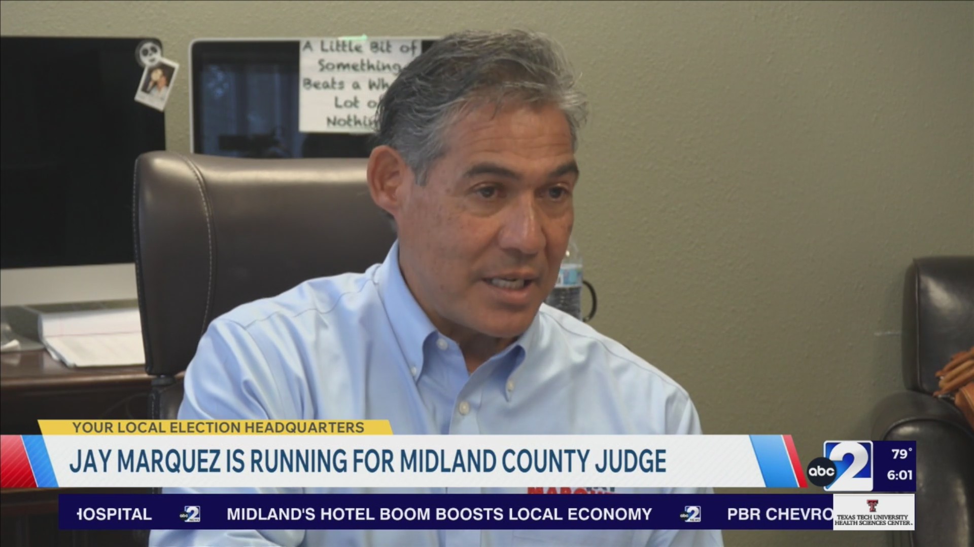 Sitting down with Midland Co judge candidate Jay Marquez