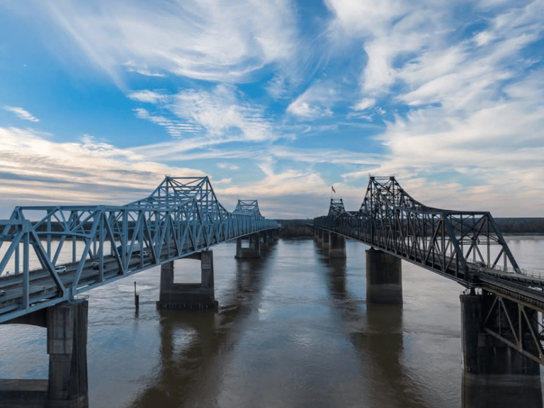 Mighty Mississippi at 'Sip Stroll on the Old Mississippi River Bridge ...