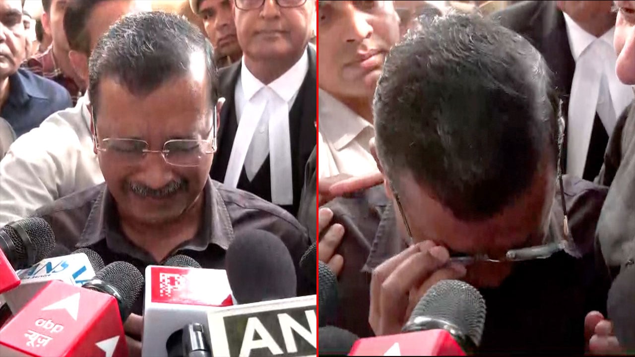 Arvind Kejriwal breaks down after court clears him in liquor policy case