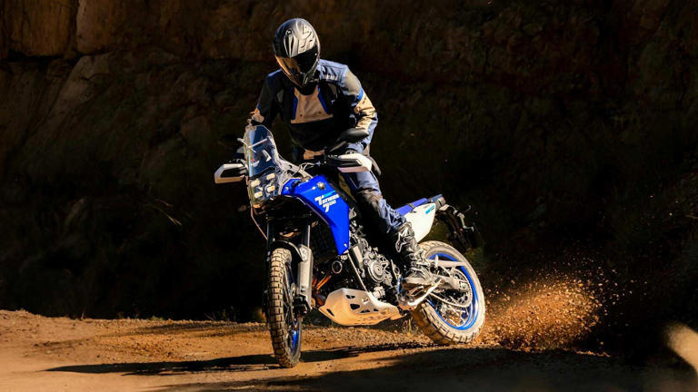 The ADV that feels light off-road and stable at 80 MPH