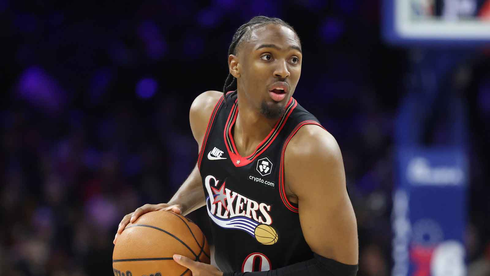 76ers’ Tyrese Maxey credits Joel Embiid for passing Allen Iverson in ...