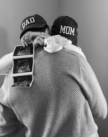 Katie Gaudreau announces she's expecting first baby with husband Devin ...