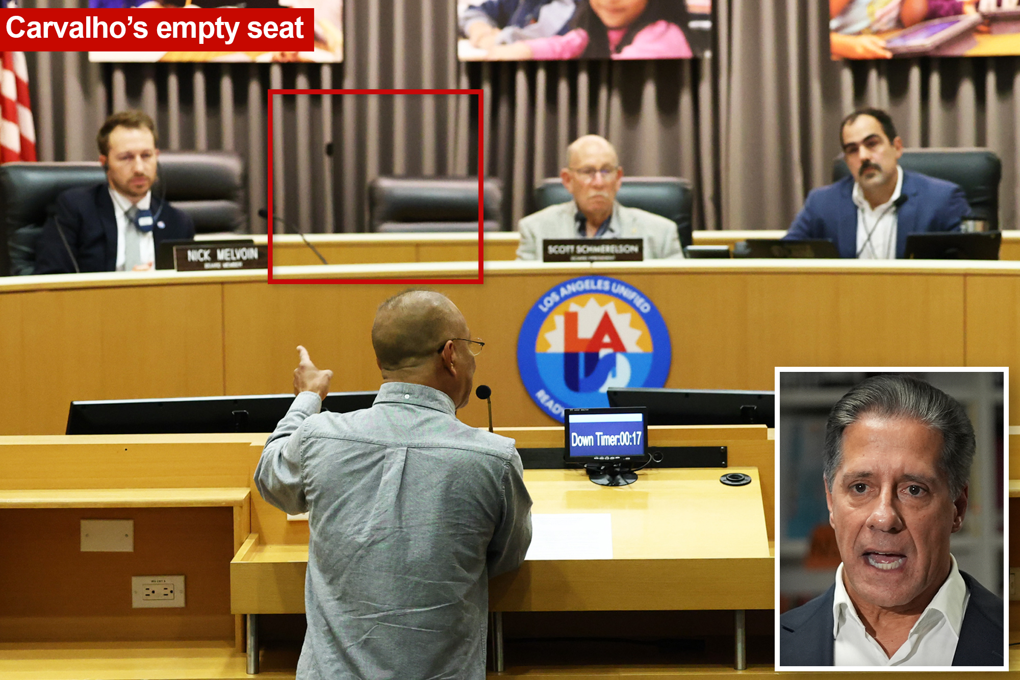 Furious parents demand LAUSD chief Alberto Carvalho resign after FBI ...