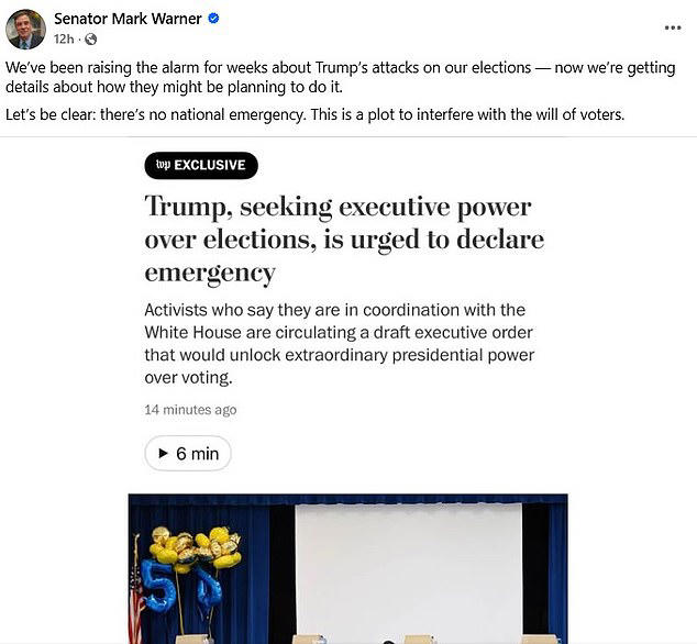 Trump urged to declare national emergency to take power over midterm ...