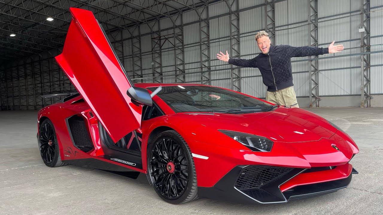 I worked 10 years for this - picking up my dream supercar