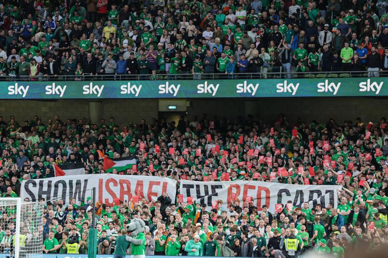Police chief reveals 'massive' security measures for Ireland vs Israel ...
