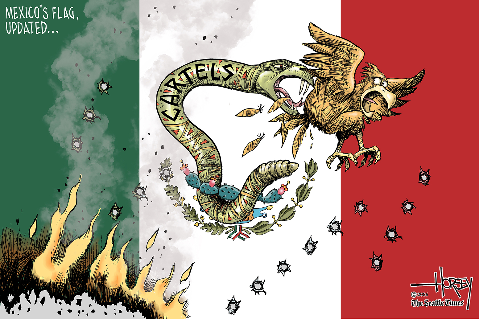 Opinion: The latest political cartoons
