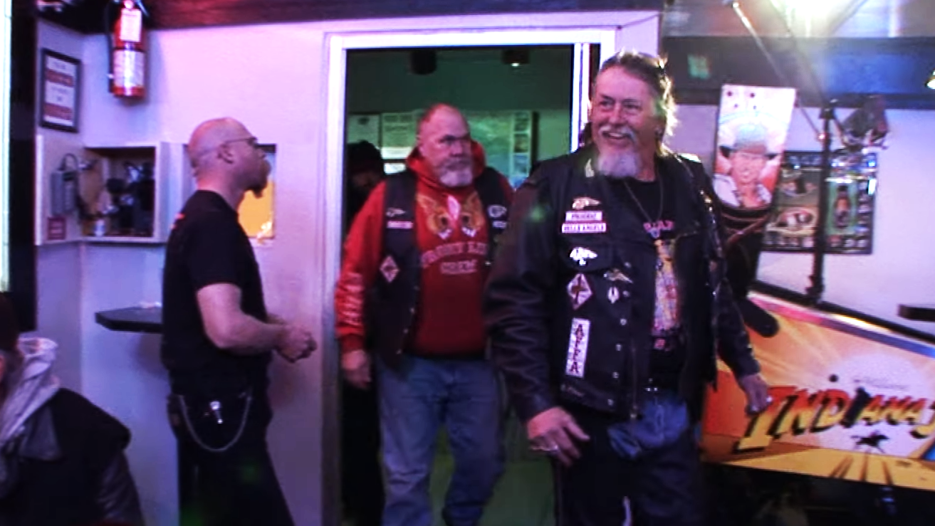 Hells Angels bar confrontation