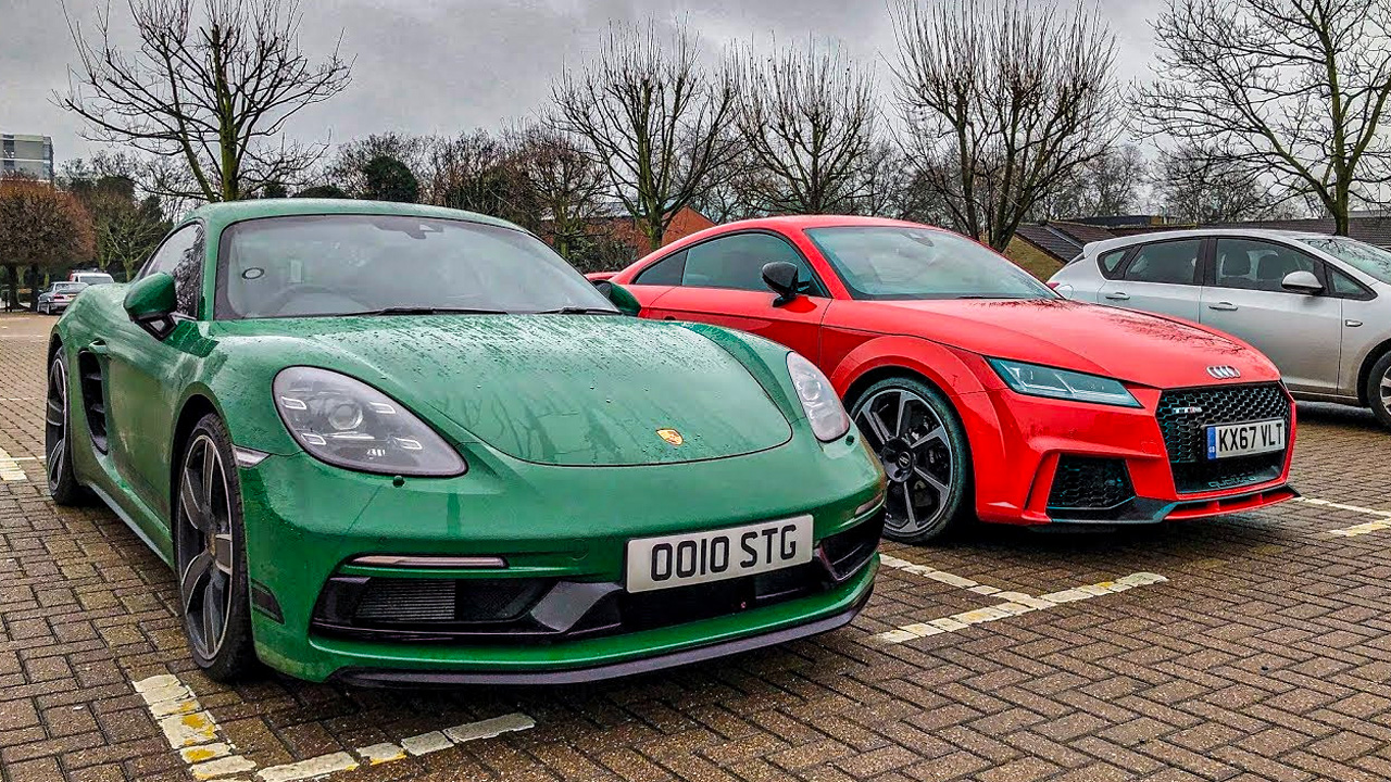 Porsche 718 Cayman S or Audi TT-RS? Real world test and verdict