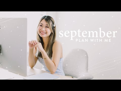 Monthly plan with me: September