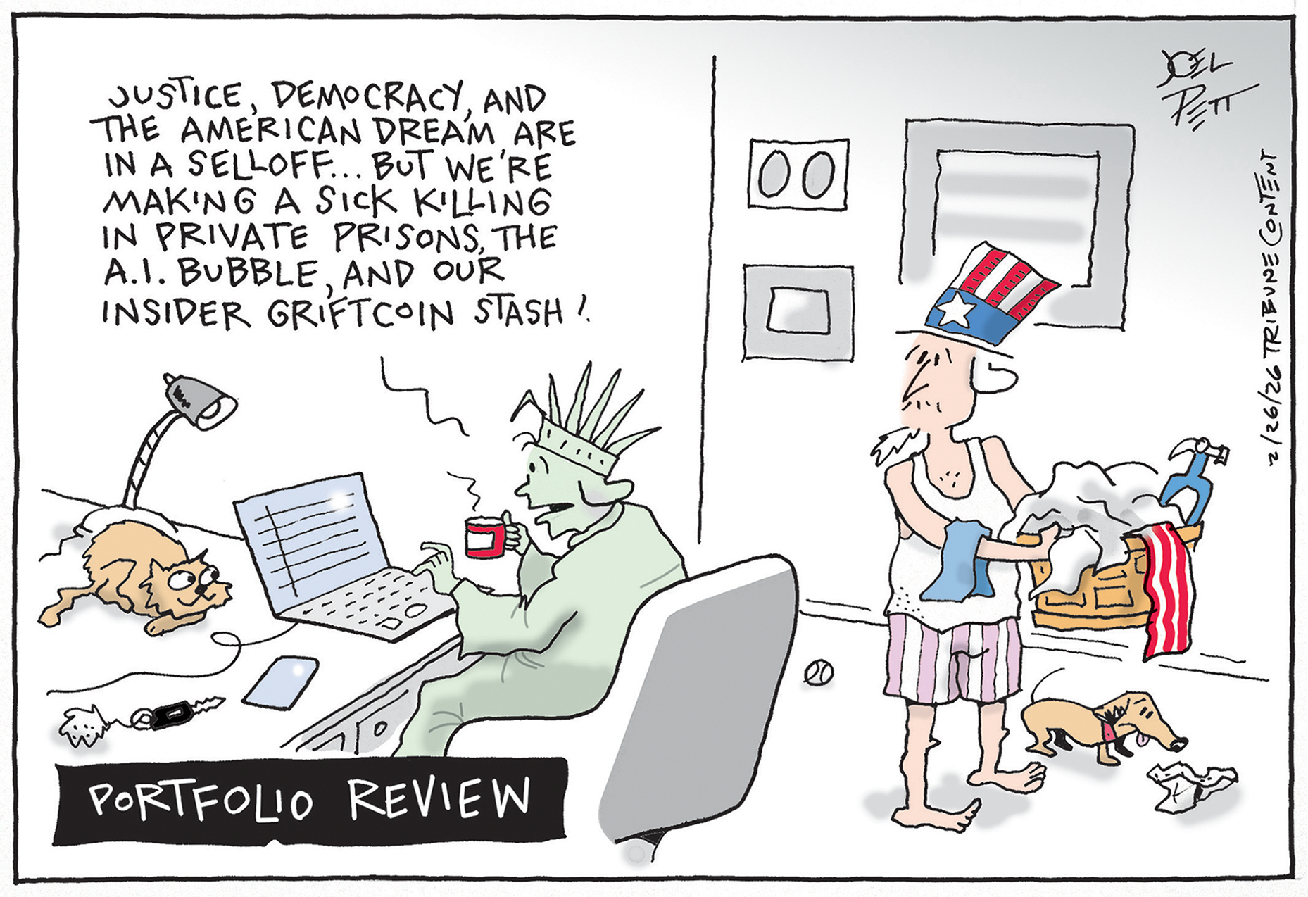 Opinion: The latest political cartoons