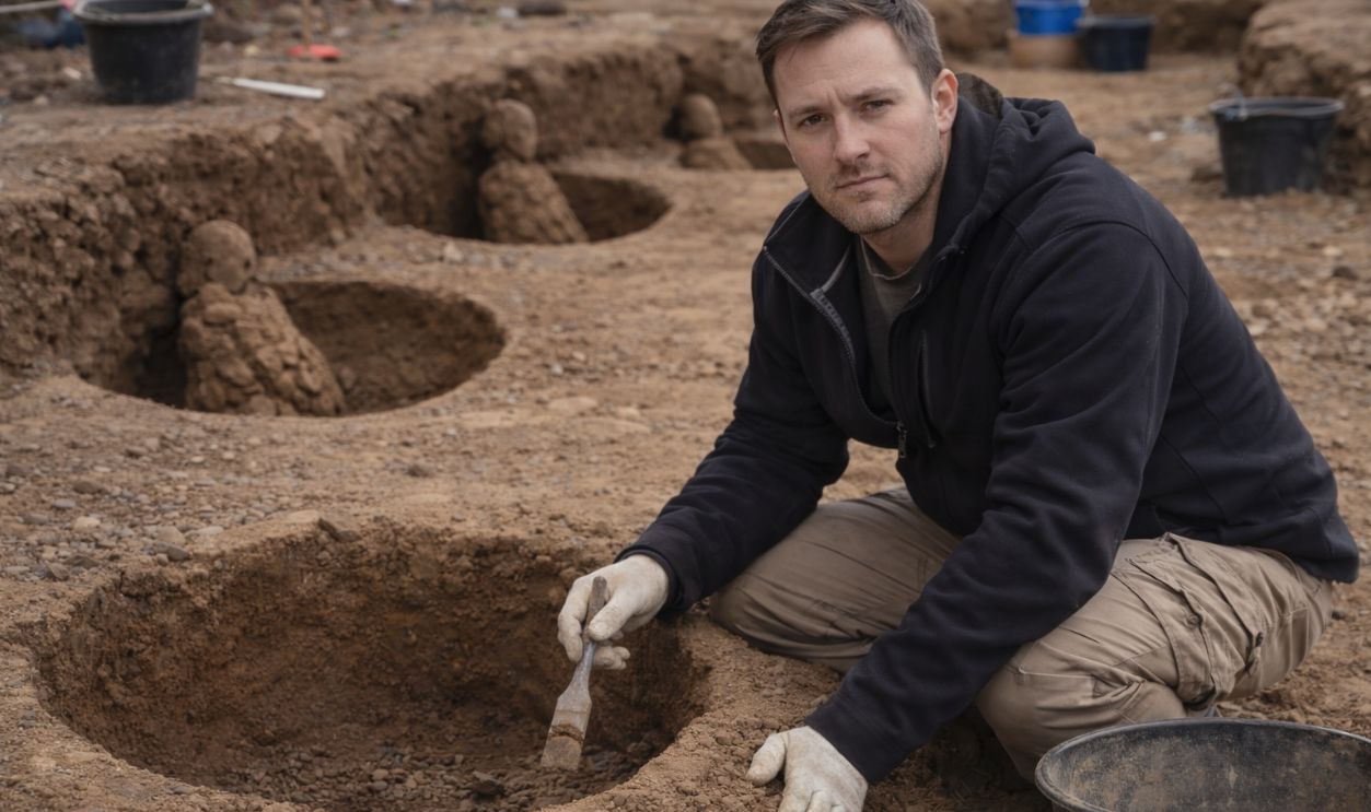 Under a French schoolyard, archaeologists made a grim discovery: 13 ...