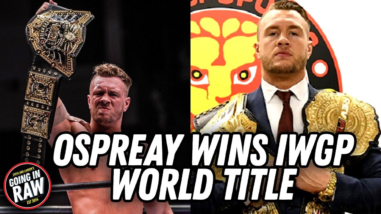 Highlighting Will Ospreay winning IWGP World Heavyweight Title (4 of 4)