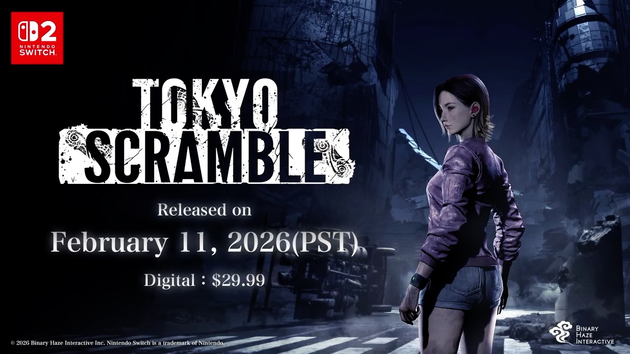 Tokyo scramble official announcement trailer